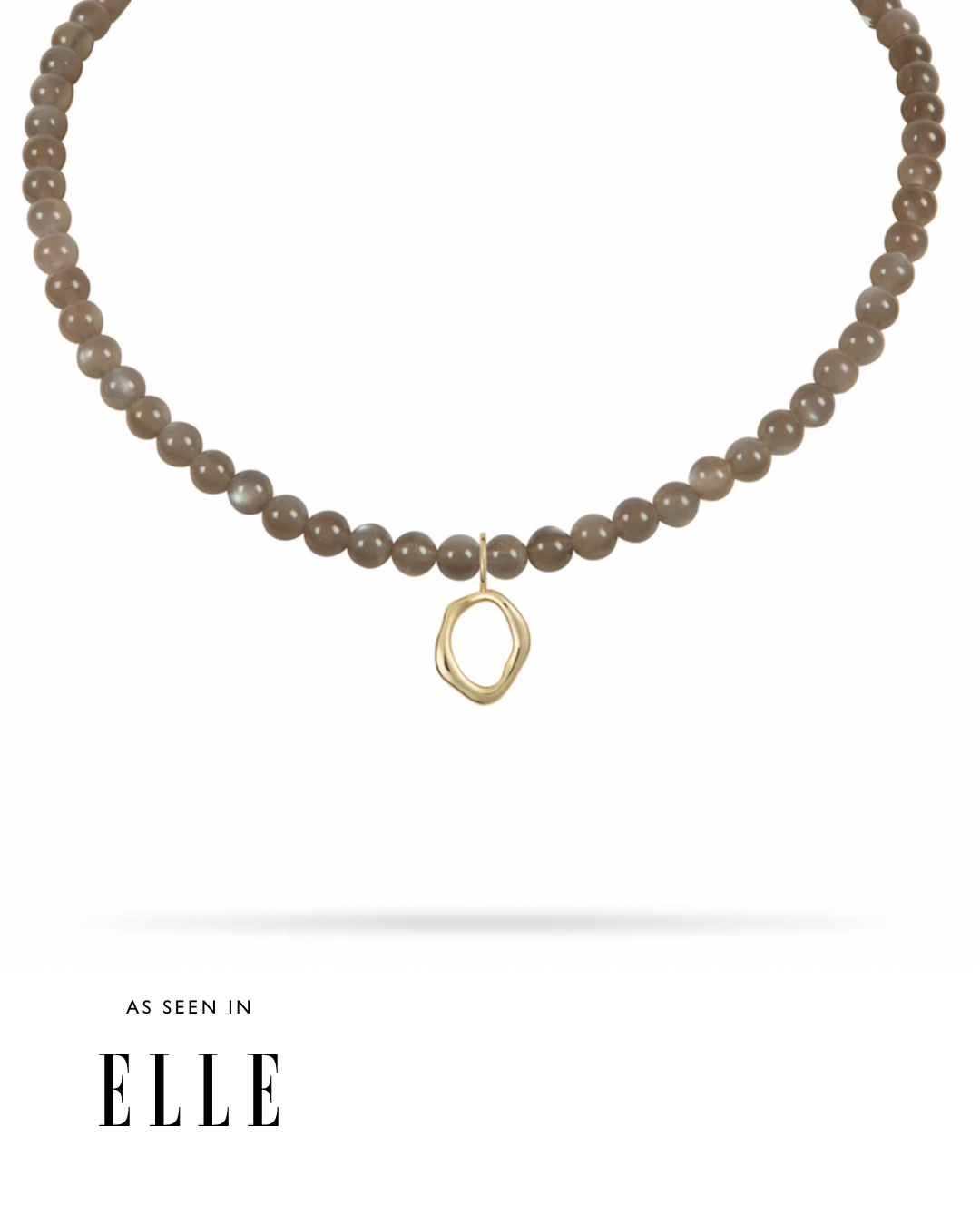 Astra Beaded Necklace - Yellow Gold – Matilde Jewellery
